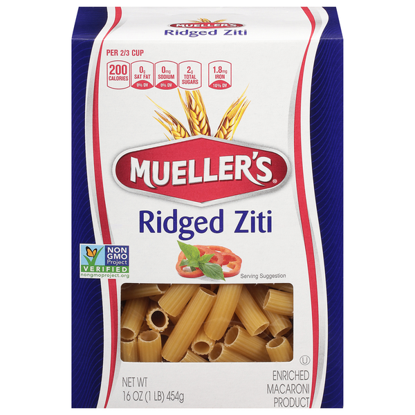 Save on Mueller's Ridged Zit Pasta Order Online Delivery | Food Lion