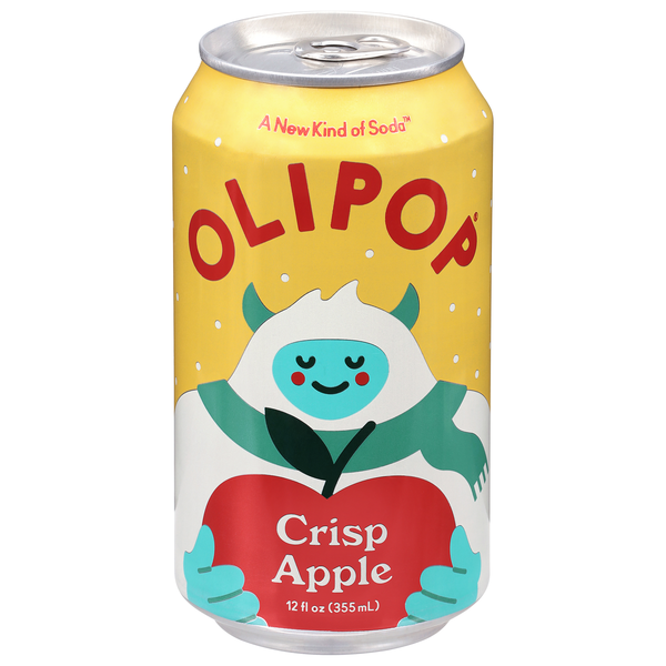 Save on Olipop Crisp Apple Soda Order Online Delivery | Hannaford
