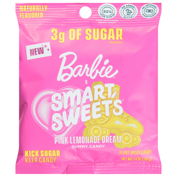 Save on Smart Sweets Plant Based Barbie Pink Lemonade Dream Gummy Candy ...