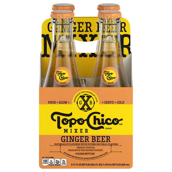 Save on Topo Chico Mixer Ginger Beer Mixer - 4 pk Order Online Delivery ...