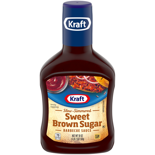 Save on Kraft Slow-Simmered Sweet Brown Sugar Barbecue Sauce Order ...