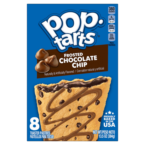 Save on Pop-Tarts Frosted Chocolate Chip Toaster Pastries - 8 ct Order ...