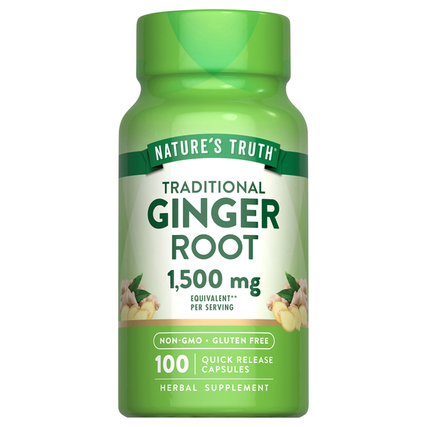 Save on Nature's Truth Vitamins Ginger Root 1500 mg Quick Release ...