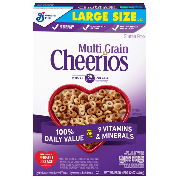 Save on Cheerios Gluten Free Multigrain Cereal Large Size Order Online ...