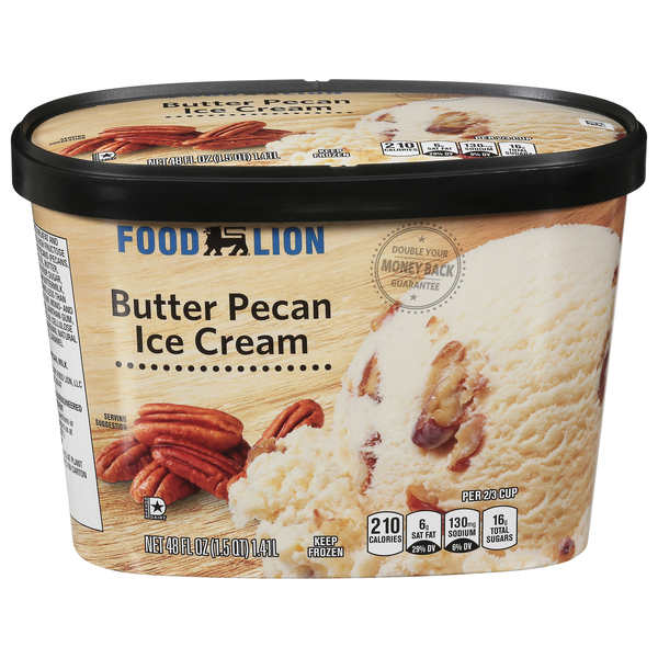 Save On Food Lion Butter Pecan Ice Cream Order Online Delivery Food Lion