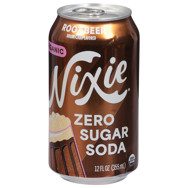Save on Nixie Organic Zero Sugar Root Beer Soda Order Online Delivery ...