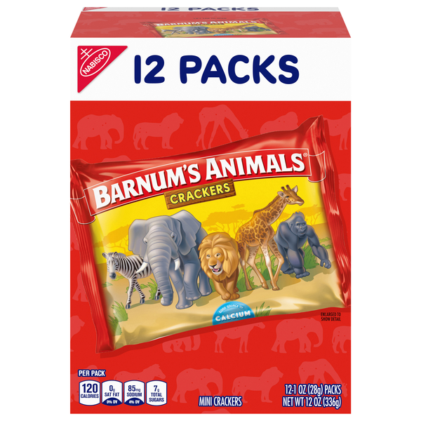 Save on Nabisco Barnum's Mini Animal Cracker Packs - 12 ct Order Online ...