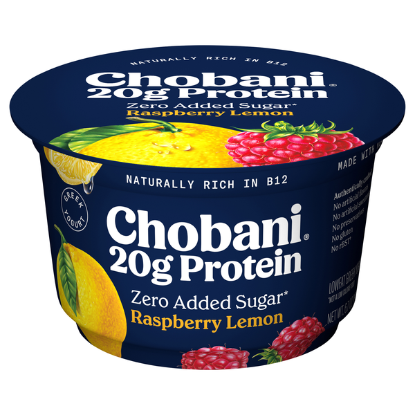 Save on Chobani 20g Protein Lowfat Raspberry Lemon Greek Yogurt Order ...