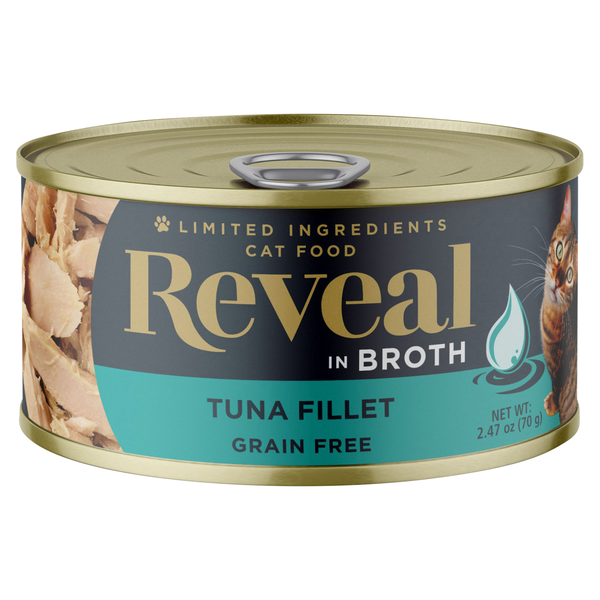 Save on Reveal Wet Cat Food Tuna Fillet in Broth Grain Free Order ...