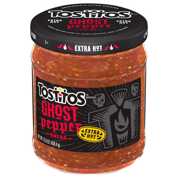Save on Tostitos Extra Hot Ghost Pepper Salsa Order Online Delivery | Giant