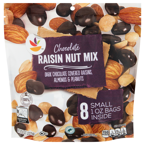 Save on Our Brand Chocolate Raisin Nut Mix - 8 ct Order Online Delivery ...
