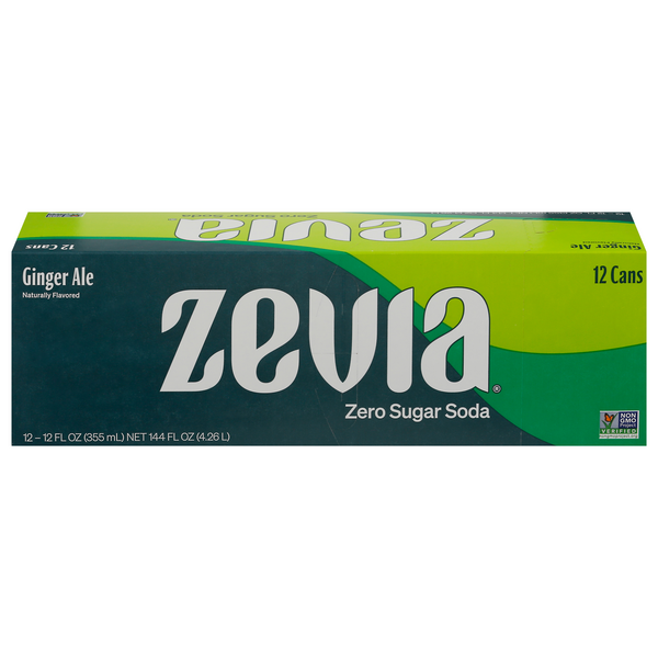 Save on Zevia Ginger Ale Soda Zero Calorie Caffeine Free - 12 pk Order ...