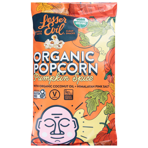 Save on LesserEvil Organic Pumpkin Spice Popcorn Order Online Delivery ...