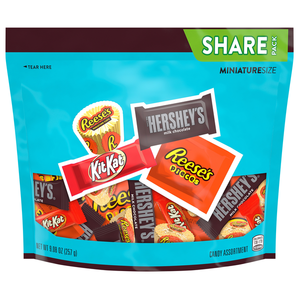 Save on Hershey's Chocolate Candy Assortment Miniatures Share Pack ...