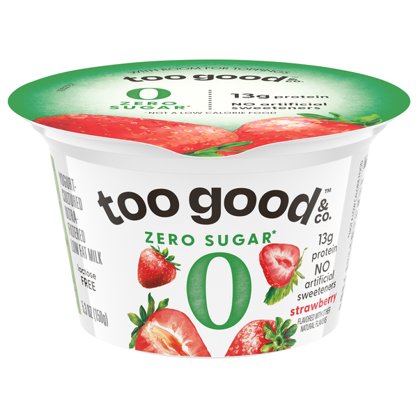 Save on Too Good & Co. Zero Sugar Strawberry Yogurt Order Online ...