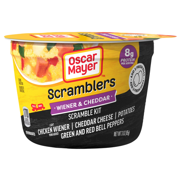 Save on Oscar Mayer Scramblers Wiener & Cheddar Scramble Kit Order ...