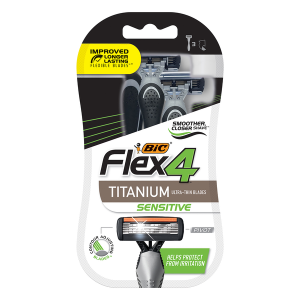 Save on BIC Flex 4 Titanium Sensitive Ultra Thin Blades Order Online ...