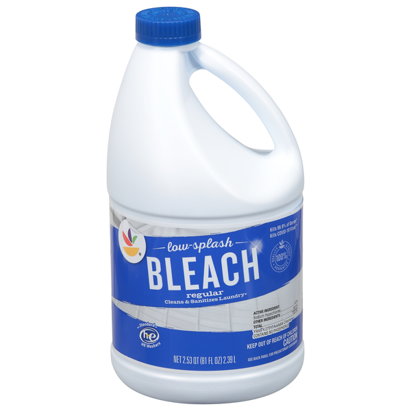 Save on Our Brand Low Splash Regular Concentrated Liquid Bleach Order ...