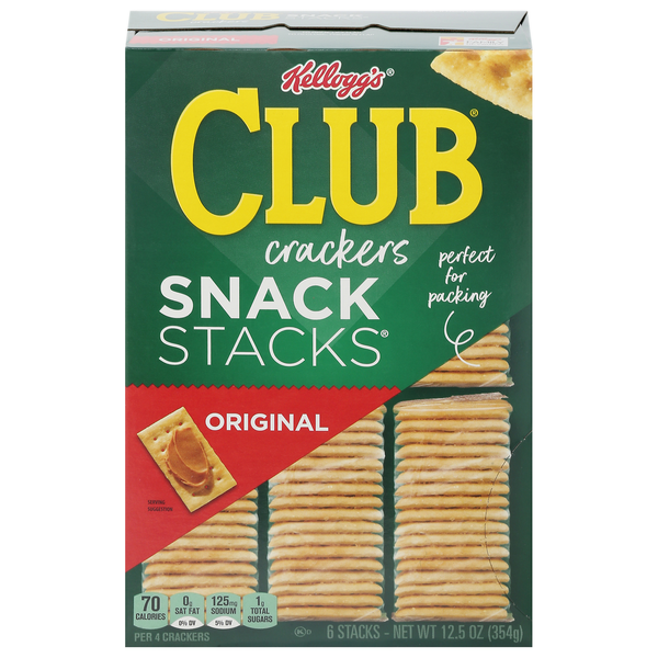 Save on Club Original Crackers Snack Stacks - 6 ct Order Online ...
