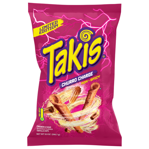 Save on Takis Non-Spicy Churro Charge Tortilla Chips Order Online ...