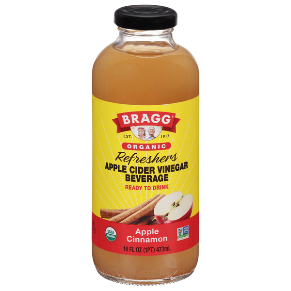 Save on Bragg Refreshers Organic Apple Cinnamon Apple Cider Vinegar ...