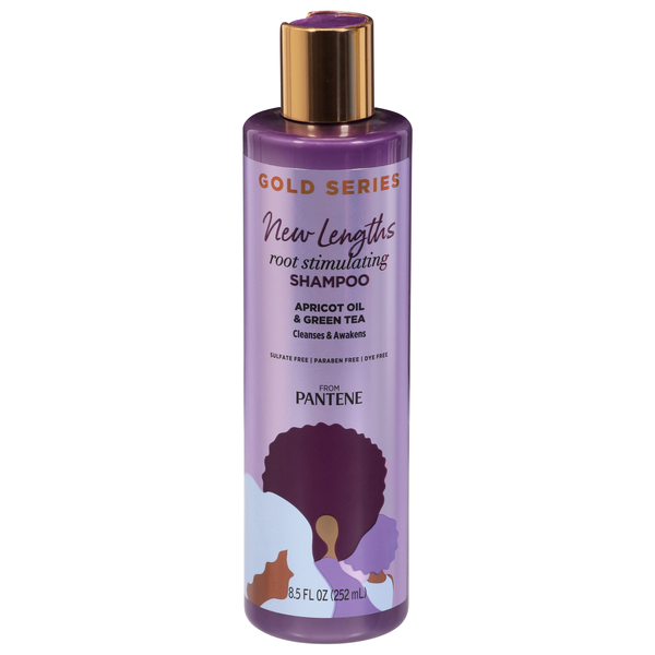 Save on Pantene Gold Series New Lengths Root Stimulating Shampoo Order ...