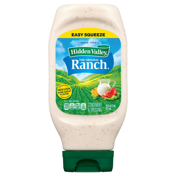 Save on Hidden Valley The Original Ranch Topping & Dressing Order ...