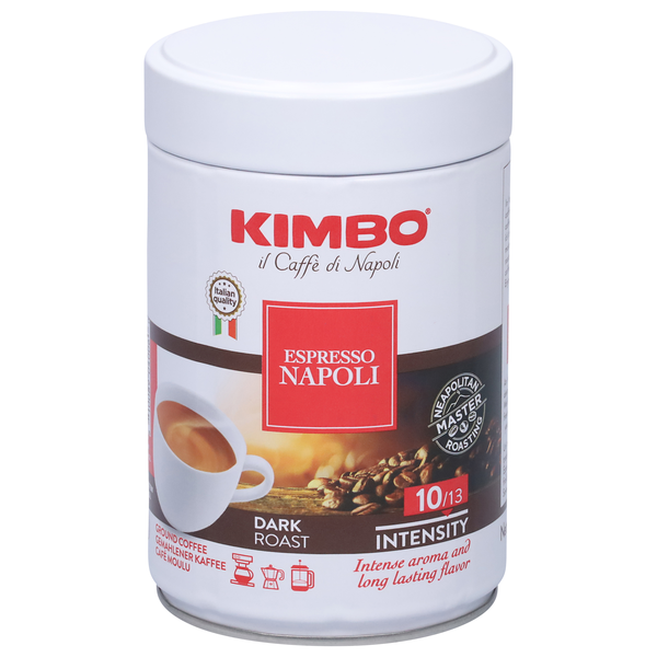 Save on Kimbo Espresso Napoli Dark Roast Ground Coffee Order Online ...