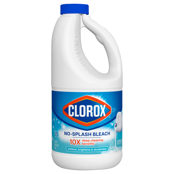 Save on Clorox No-Splash Clean Linen Concentrated Liquid Bleach Order ...