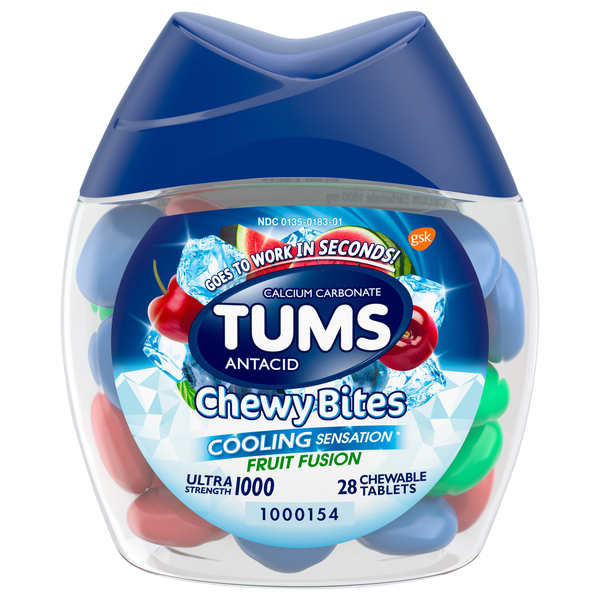 Save on TUMS Fruit Fusion Cooling Sensation Ultra Strength Antacid ...