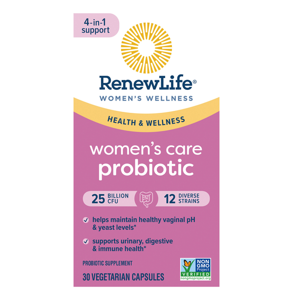 Save on Renew Life Women's Care Probiotic Vegetarian Capsules Order ...