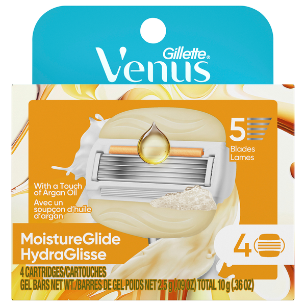 Save on Gillette Venus MoistureGlide Women's Razor Blade Refills Order ...