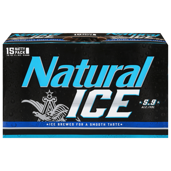 Save on Natural Ice Beer - 15 pk Order Online Delivery | Food Lion