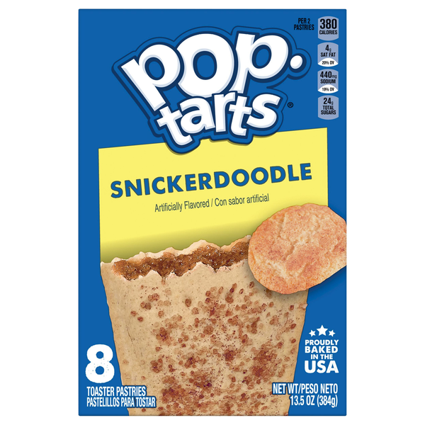 Save on Pop-Tarts Snickerdoodle Toaster Pastries - 8 ct Order Online ...