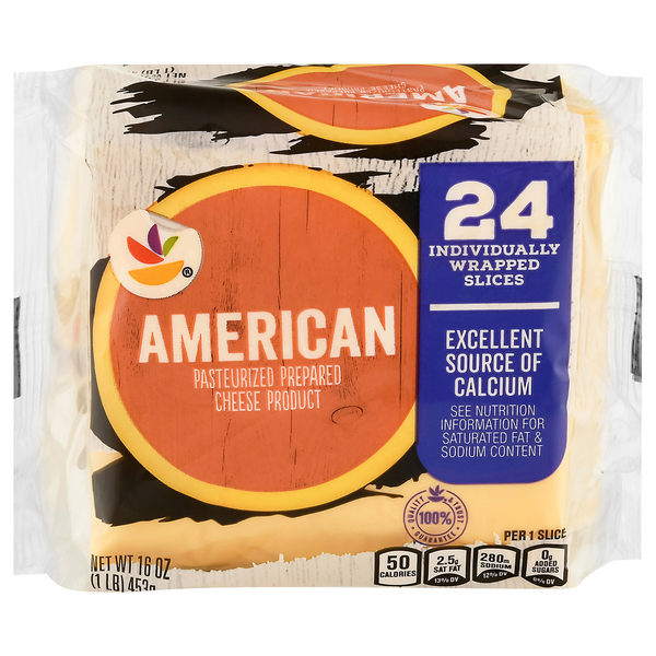 Save on Our Brand Singles Yellow American Cheese Slices - 24 ct Order ...