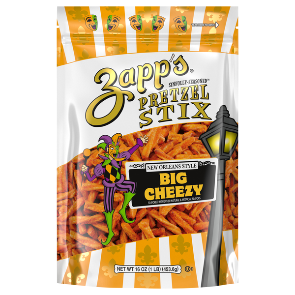 Save on Zapp's New Orleans Style Big Cheezy Pretzel Stix Order Online ...