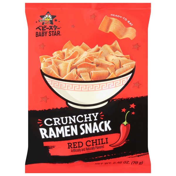 Save on Baby Star Crunchy Red Chili Flavored Ramen Snack Order Online ...