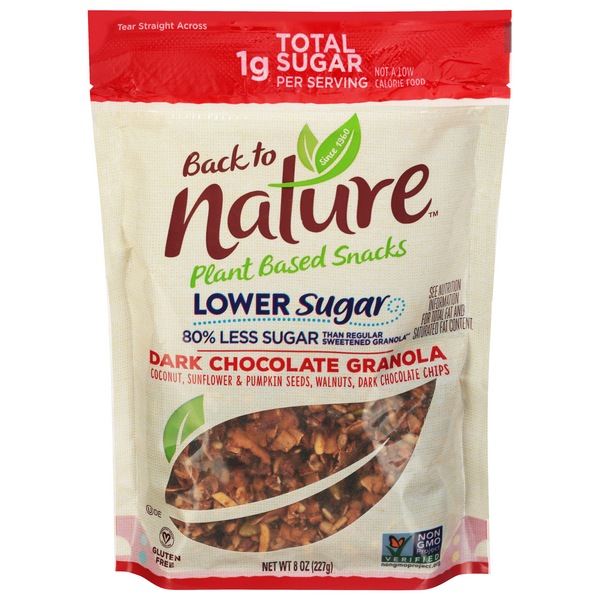 Save on Back To Nature Granola Dark Chocolate Lower Sugar Order Online ...