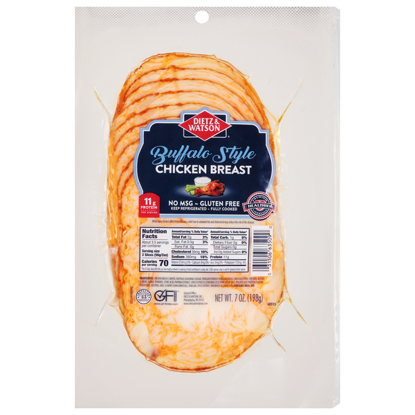 Save on Dietz & Watson Buffalo Style Chicken Breast Sliced Order Online ...