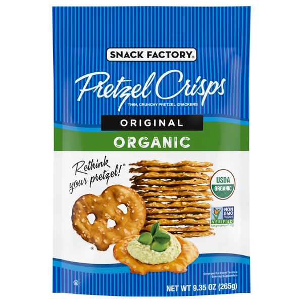 Save on Snack Factory Organic Original Pretzel Crisps Order Online ...
