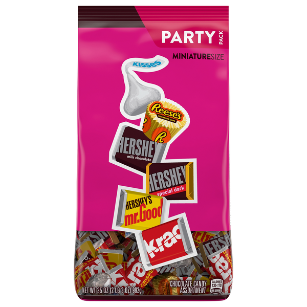 Save on Hershey's Chocolate Candy Assortment Miniature Size Party Pack ...