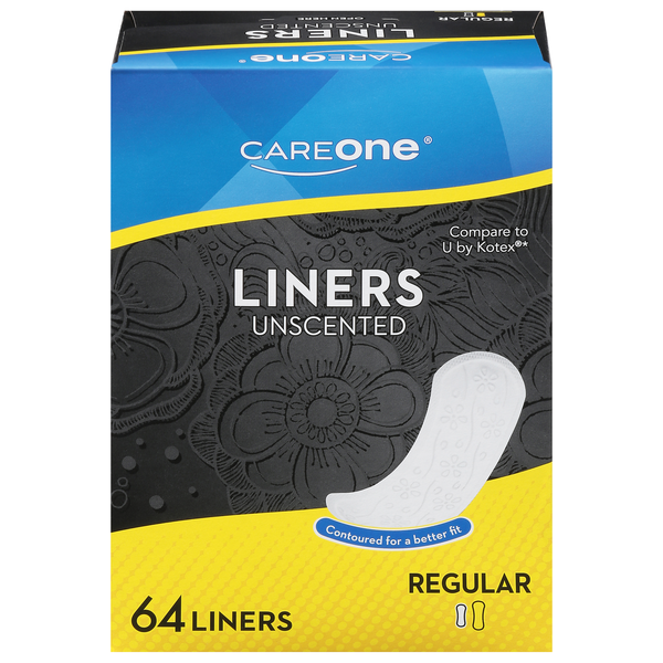 Save on CareOne Unscented Regular Liners Order Online Delivery | GIANT