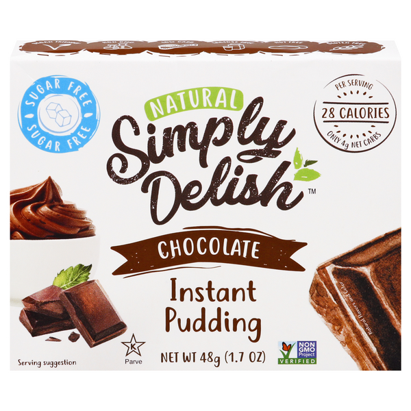 Save on Simply Delish Natural Instant Pudding Chocolate Order Online ...