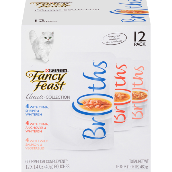 Save on Fancy Feast Broths Cat Complement Classic Collection Variety ...