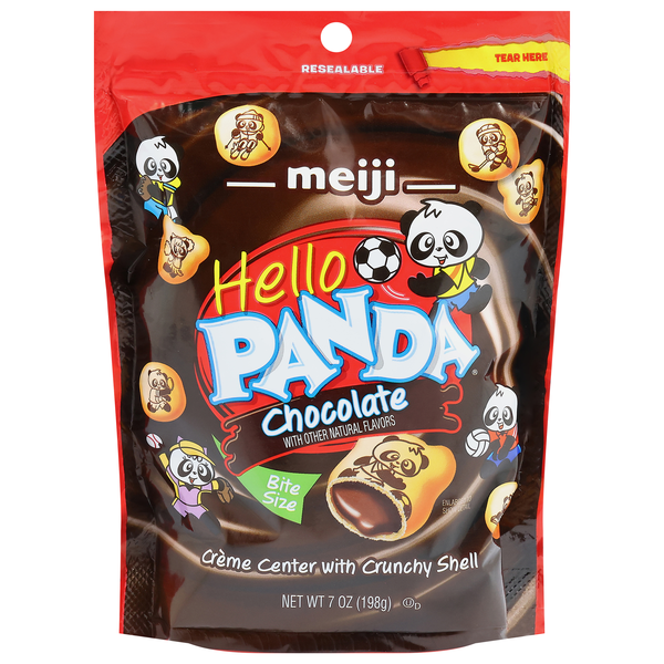 Save on Meiji Hello Panda Bite Size Crunchy Shell Cookies with ...