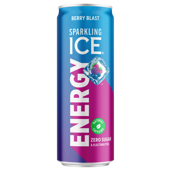 Save on Sparkling Ice + Energy Zero Sugar Berry Blast Flavored Water ...