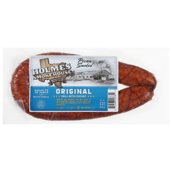 Save on Holmes Smokehouse Original Pecan Smoked Sausage Rope Order ...