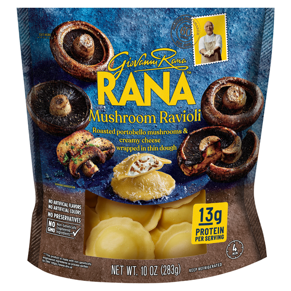 Save on Giovanni Rana Mushroom Ravioli Pasta Fresh Order Online ...