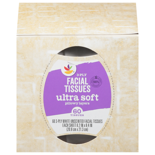 Save on Giant Ultra Soft Pillow Layers 3-Ply Facial Tissue Cube Box ...