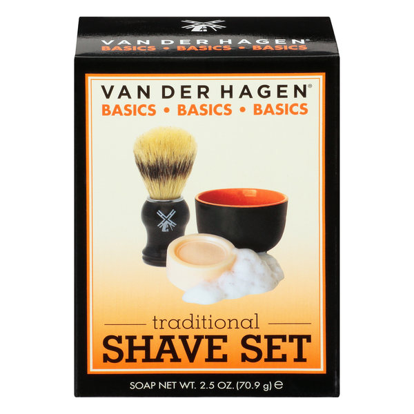 Save on Van Der Hagen Basics Traditional Shave Set Order Online ...